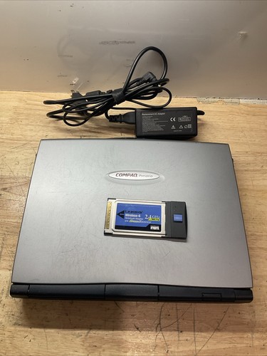 Compaq Presario 1200 Laptop Notebook Computer w/ Linksys Wireless-G ...