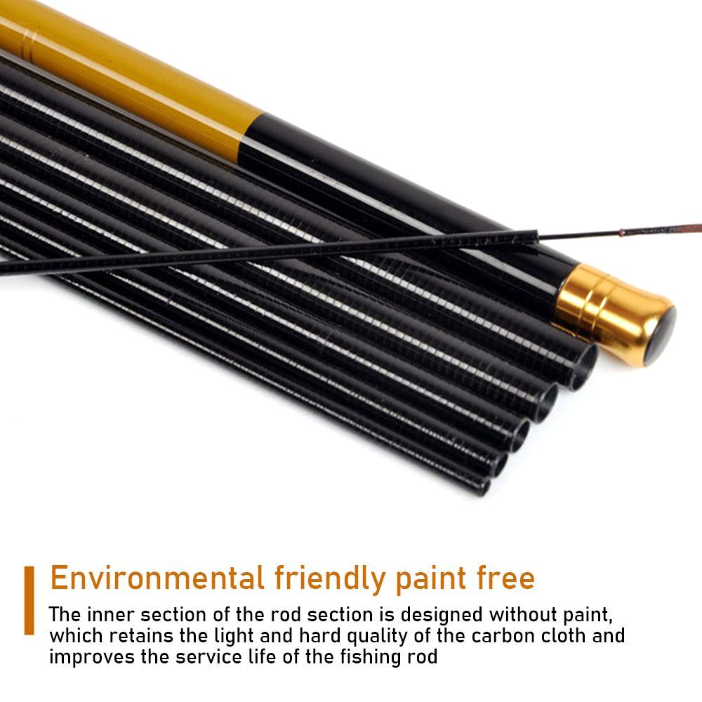 Ultralight Stream Hand Pole Telescopic Fishing Rod Carp Feeder Fishing ...