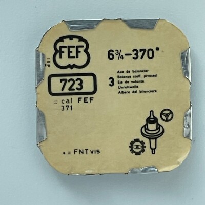 FEF Watch Parts Balance Staff 723 6 3/4-370 NOS Repair | eBay