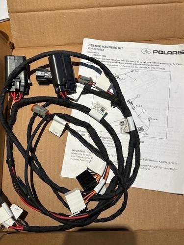 New GENUINE Polaris OEM 2879865 Deluxe Harness Kit NOS | eBay