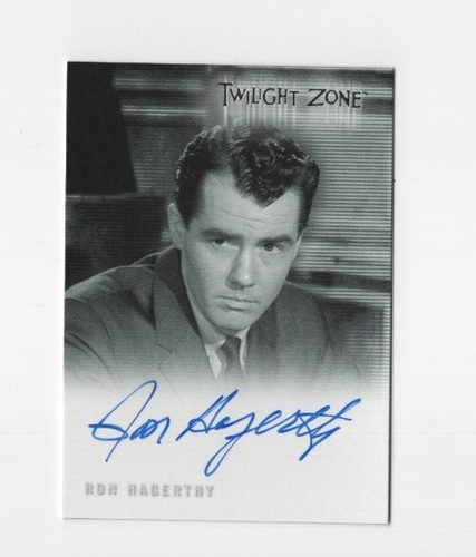 RON HAGERTHY AUTOGRAPH TWILIGHT ZONE 2018 RITTENHOUSE BEN DEAD MAN'S ...