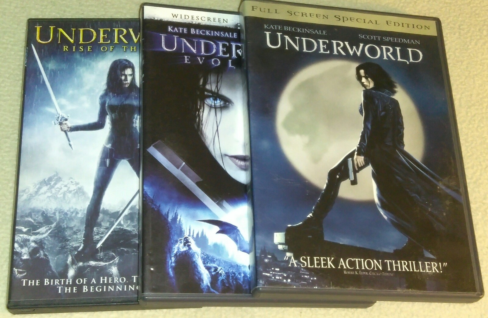 Underworld DVD BOX Collection Set - Vol / Underworld Evolution / Movies ...