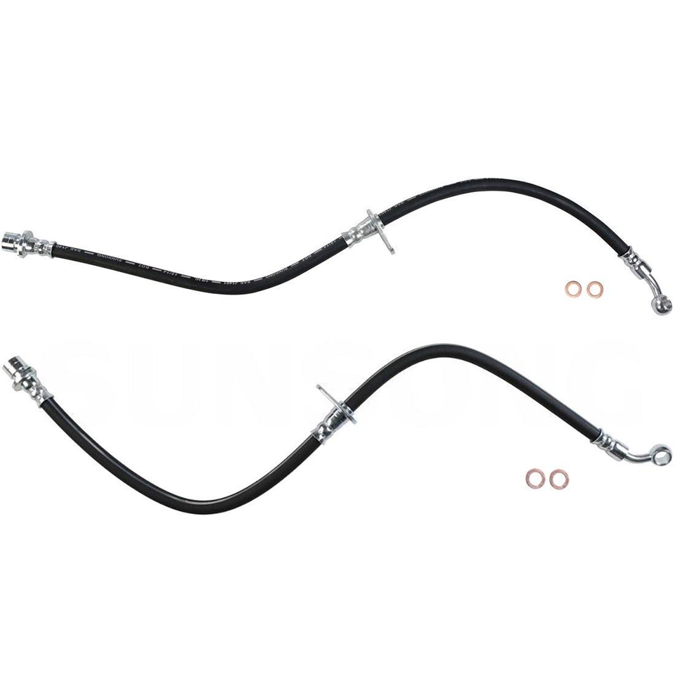 For Acura EL 2001 2002 2003 2004 2005 Front Left Front Right Brake Hose ...