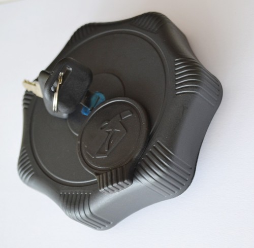 Black Fuel/Oil/Diesel Tank Locking Cap with 2 key 80mm Truck for Iveco ...