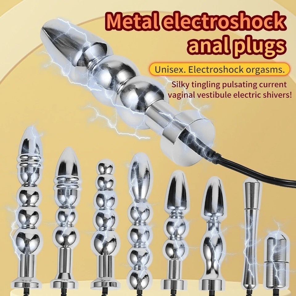 Electric Electro Metal Women Open Plug Speculum E-stim Spreader Dilator ...