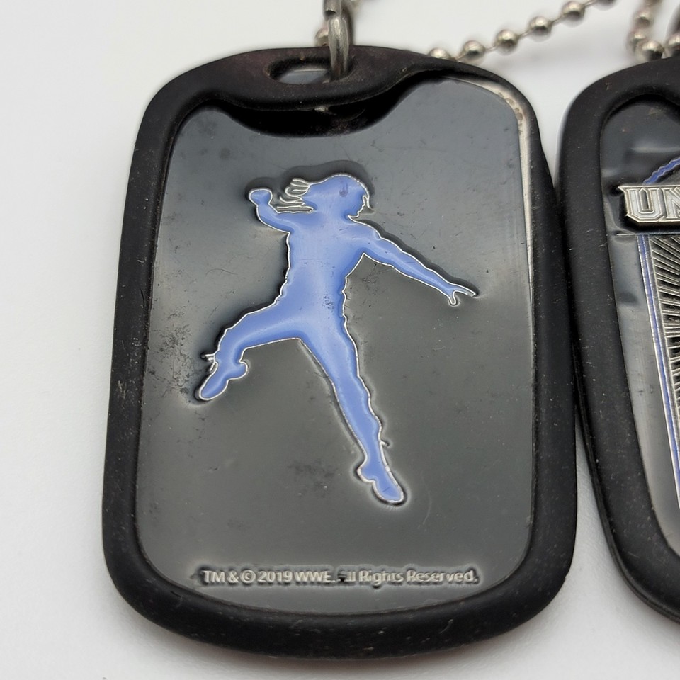 WWE Roman Reigns "The Big Dog Unleashed Dog Tags Set Of 2 Memorabilia ...