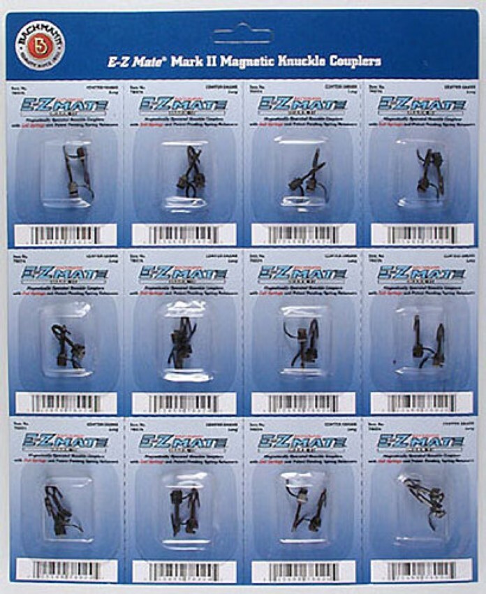 Bachmann E-Z Mate II Coupler Center Shank Long (12 Pairs) HO 78024 | eBay