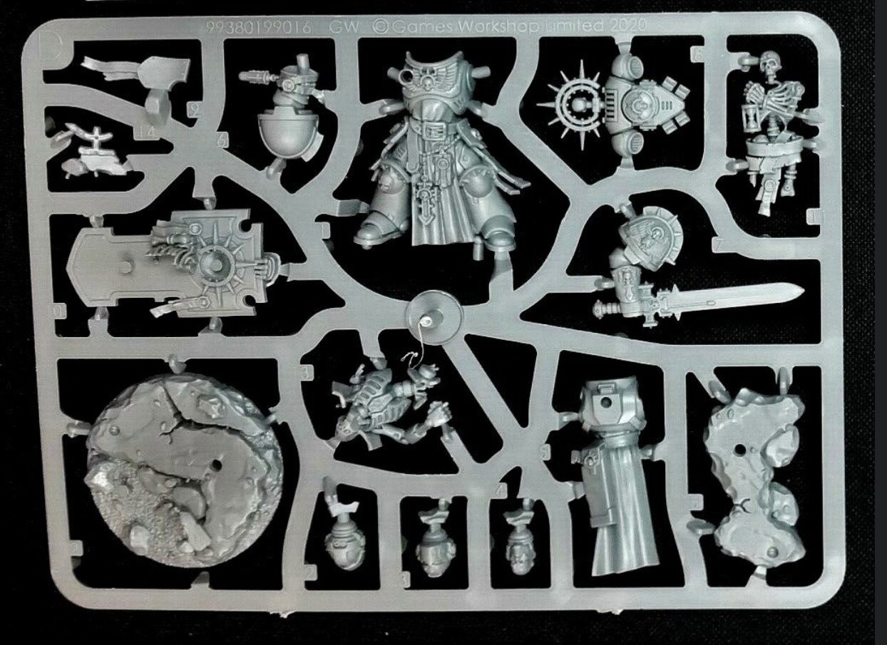 Indomitus Captain with Relic Shield 40 Original Games Workshop | eBay