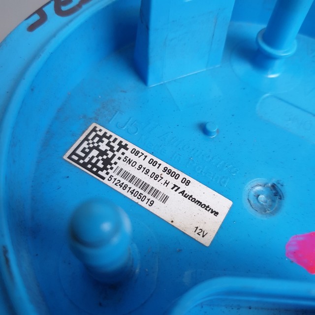 Volkswagen Tiguan 5n Right Fuel Delivery Module 5N0919087H Genuine for ...