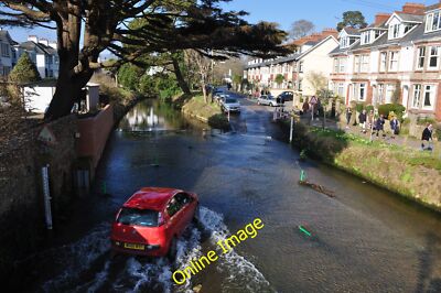 Photo 6x4 Sidmouth : River Sid Ford A ford through the River Sid ...