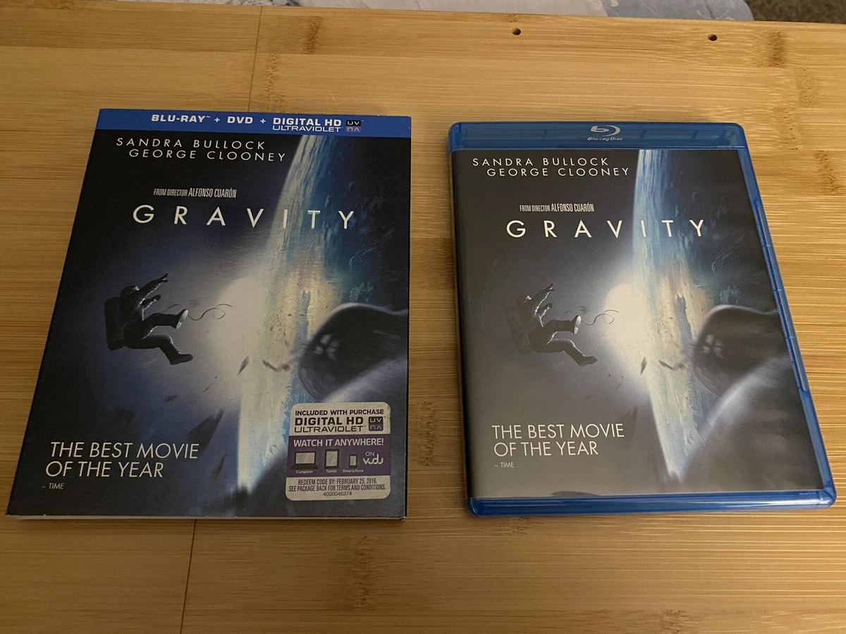 Gravity Blu Ray Cover