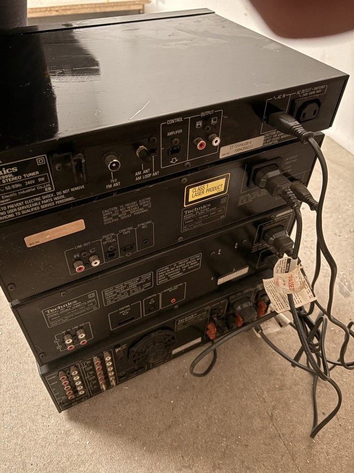 Technics SU-X955 HiFi Separates Stereo Stack System 1989- 90 | eBay UK