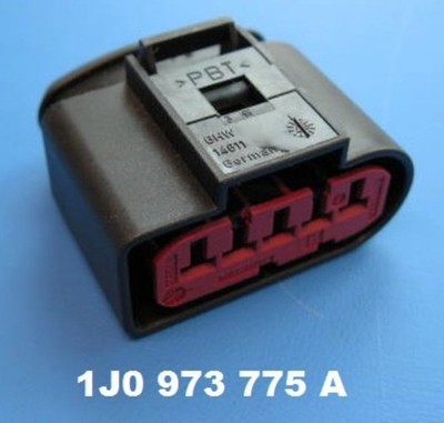 Genuine VW AUDI SEAT SKODA Beetle Cabrio flat contact housing ...