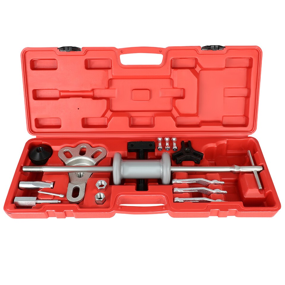 New 16pcs Auto Mechanic Tools Slide Hammer Oil Seal Bearing Puller Set ...