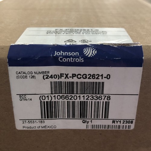 Johnson Controls FX-PCG2621-0 General Purpose Programmable Controller ...