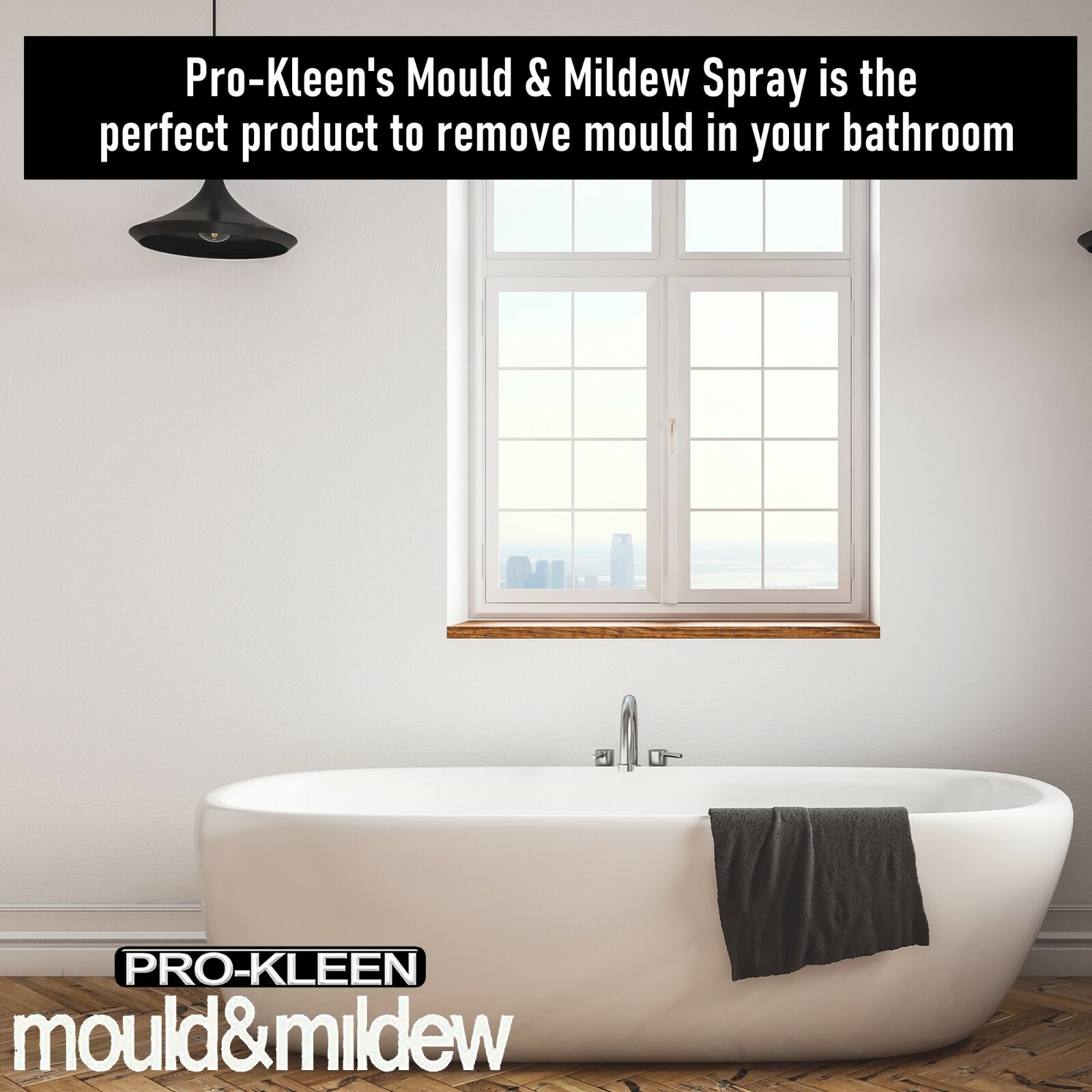 Pro-Kleen Bathroom Damp Shower Mould Killer Silicone Mildew Remover ...