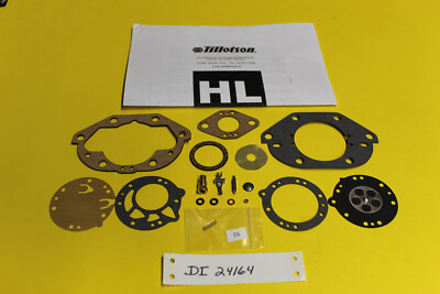 Clinton Chainsaw D55 Carburetor Tillotson HL97A Carb Kit | eBay
