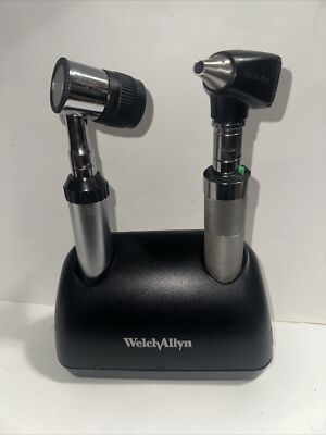 Welch Allyn Desk Set, Charger 7114X, w/ Ophthalmoscope / Otoscope ...