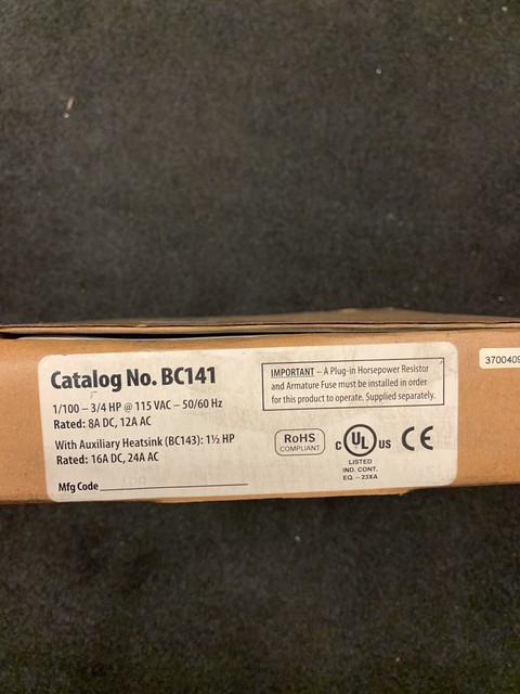 Baldor-Reliance BC141 DC Drive for sale online | eBay