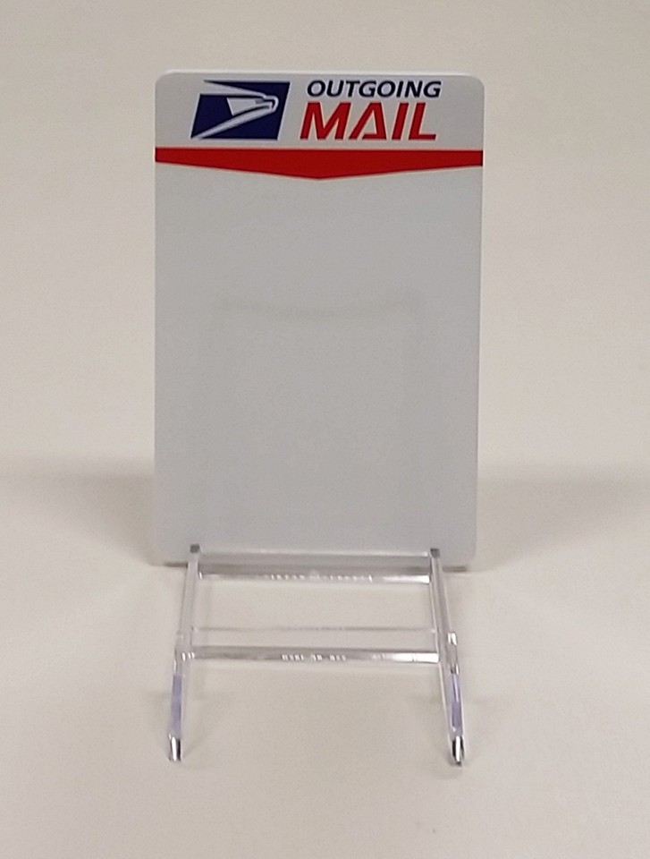 Outgoing Mail Sign Decal mail Holder. USPS pick up sign | eBay