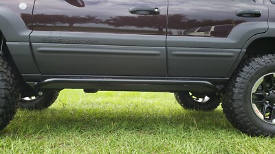 Jeep Grand Cherokee WJ Rock Sliders Rocker Panels Step Bars | eBay.de