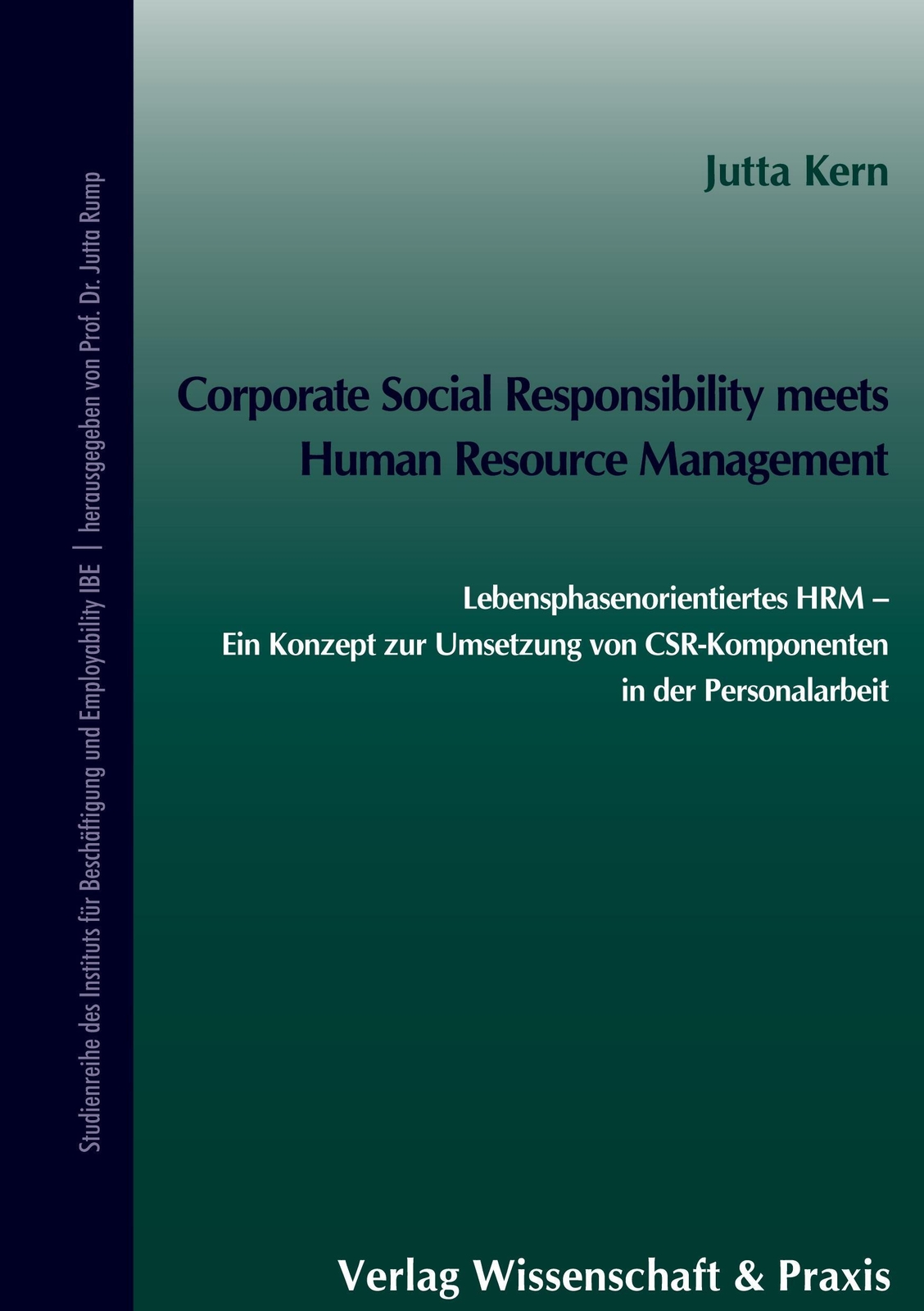 Jutta Kern | Corporate Social Responsibility meets Human Resource ...