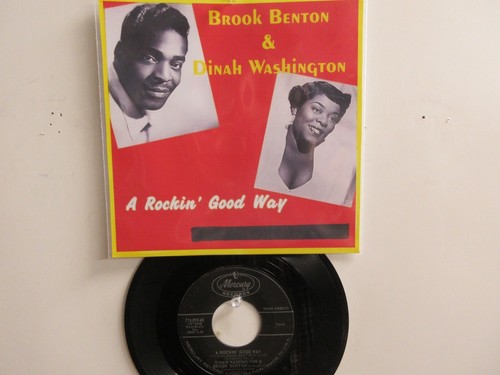 💥BROOK BENTON / DINAH. WASHINGTON HIT 45+PICTURE [A ROCKIN' GOOD WAY ...