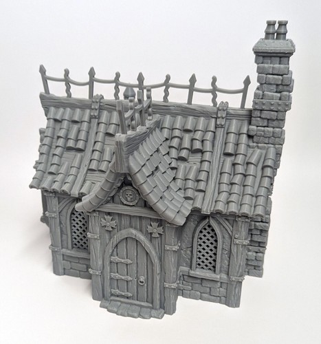Medieval Cottage House Wargaming Terrain Dungeons and Dragons DnD | eBay
