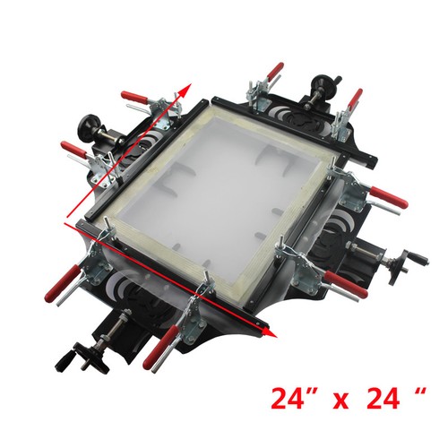 24" x 24" Manual Screen Printing Stretcher Fast Clip Frame Silk ...