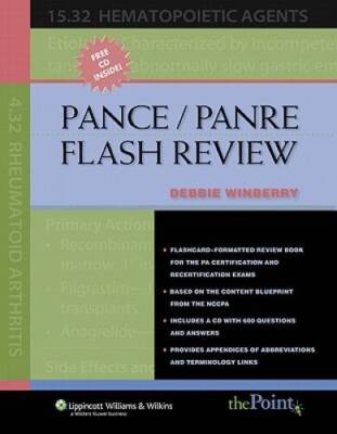 PANCE/PANRE Flash Review - Paperback By Winberry PA-C, Debbie - GOOD ...