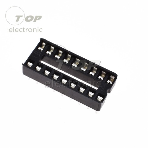 12PCS 18-Pin 18PIN DIL DIP IC Socket PCB Mount Contor NEW GOOD QUALITY ...