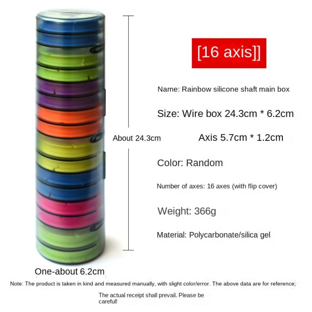 Silicone Main Spool Silicone Spools 4-16 Spindle Fishing Line Shaft ...