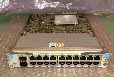 HP J9536A 20 Port GT PoE+/2-port 10GbE SFP+ v2 zl Expansion Module | eBay