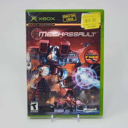 MechAssault (Original Xbox) Black Label CIB COMPLETE & TESTED ...