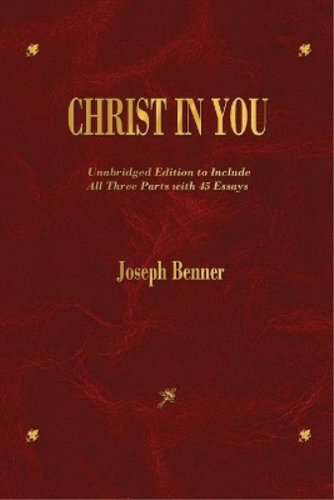 Joseph Benner Christ In You (Poche) 9781603867108 | eBay