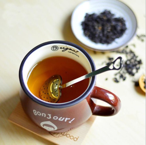 3 Teesiebe Edelstahl in Herzform Teeeier Teesieb Teeei Teefilter ...