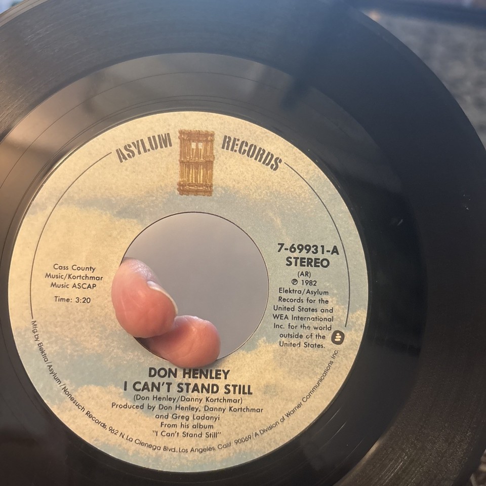 Don Henley: I Can't Stand Still / Them And Us / 45 Rpm 1983 | eBay