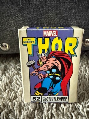Marvel THOR 52 Deck Playing Cards 2013 The Mighty Thor Avengers ...