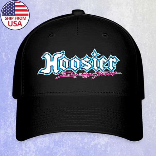 Hoosier Racing Tire Black Hat Baseball Cap Size S/M-L/XL | eBay