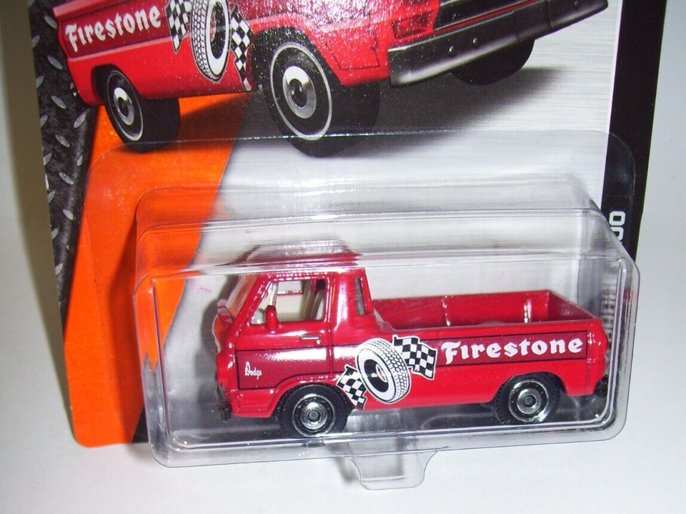 2014 Matchbox Firestone Tires 1966 Dodge Truck A100 NIP | eBay