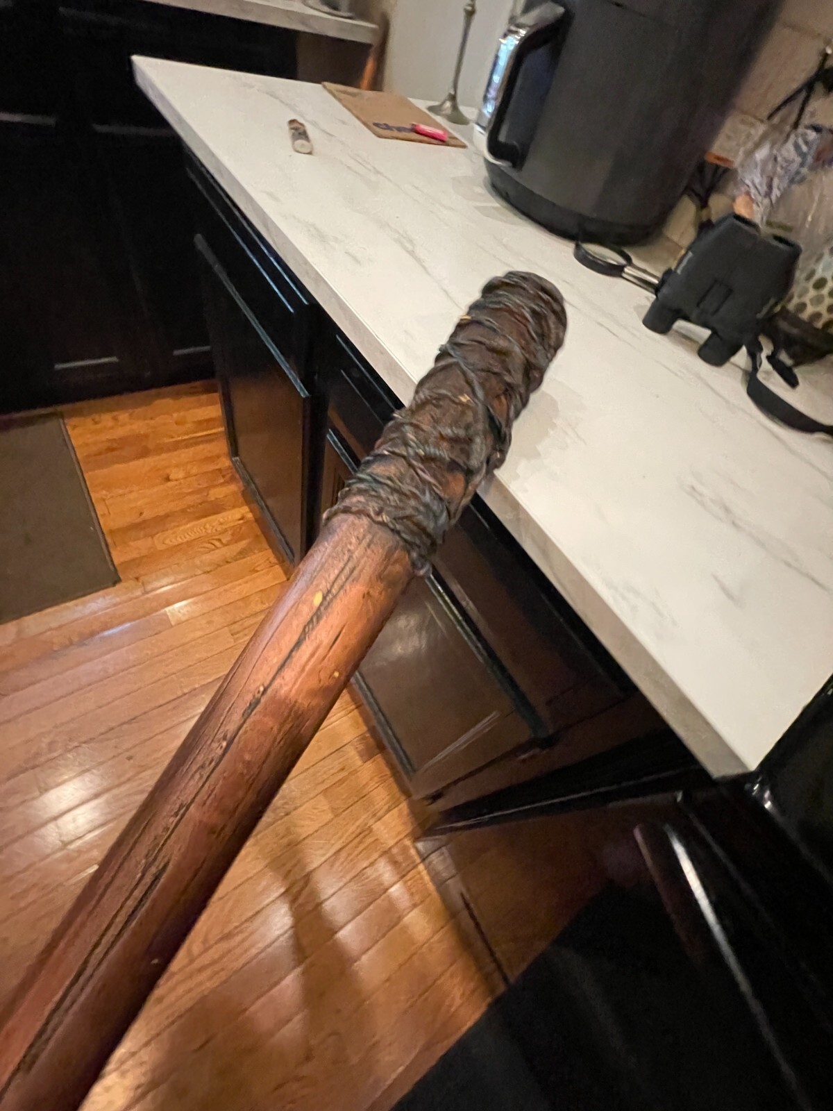 Walking Dead Negan Lucille Bat Prop Cospla, no-name Halloween Replica ...