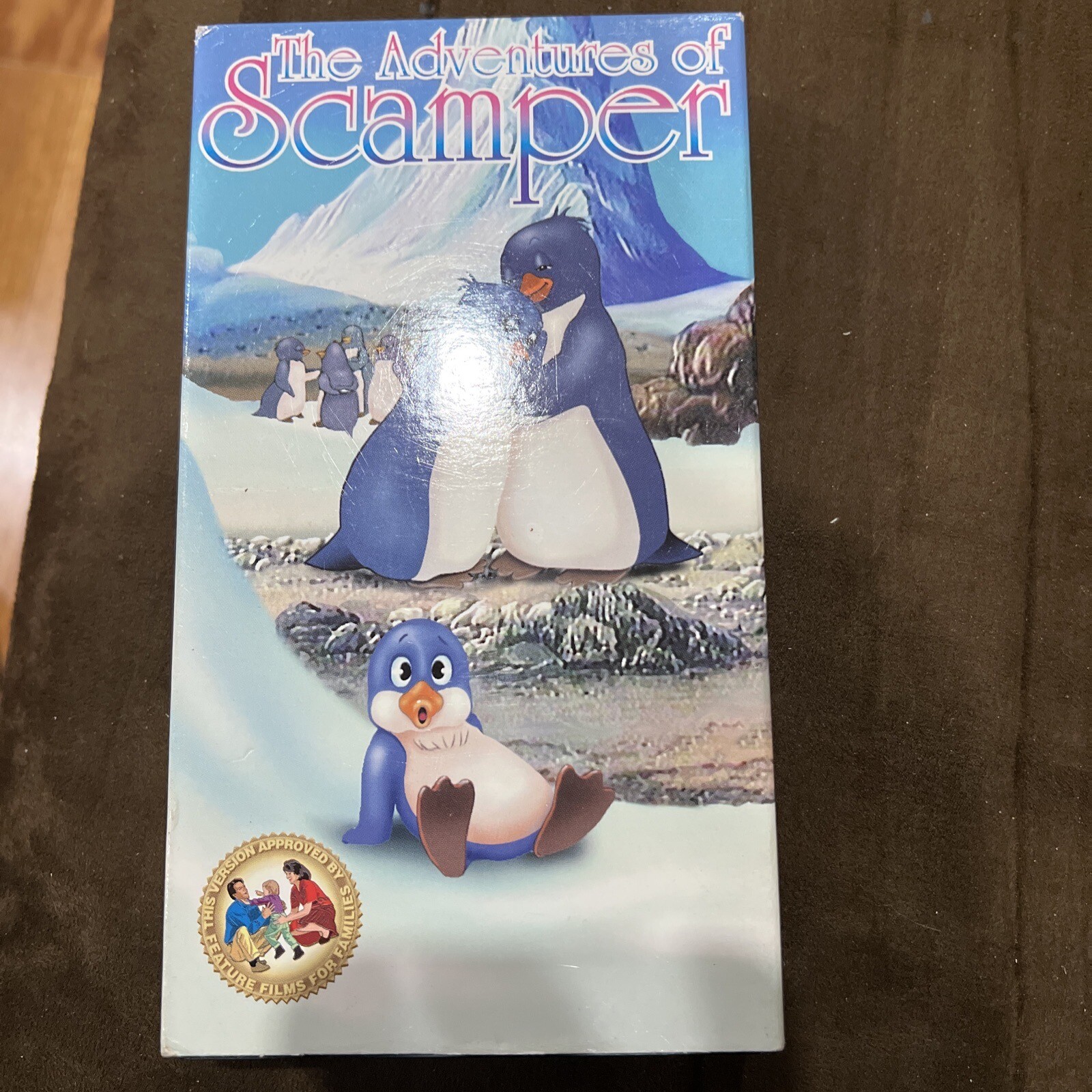 ADVENTURES OF SCAMPER Penguin VHS Video Tape Children's Anime Enoki ...