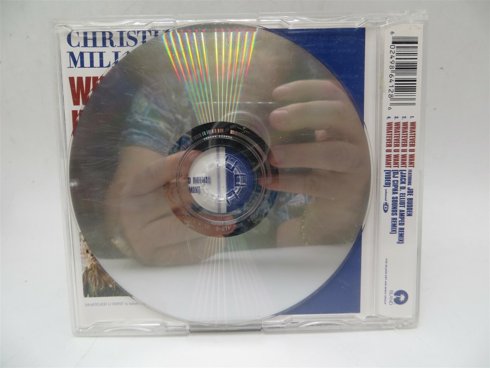 Whatever U Want [Single] by Christina Milian (CD, Oct-2004, Universal ...