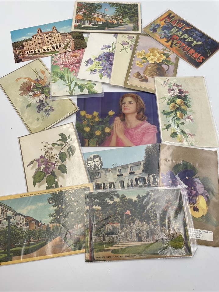 Souvenir Postcard Folders Plus Individual Cards Over 180 Estate ...