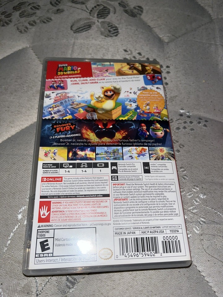 Nintendo Switch Mario Game Lot | eBay