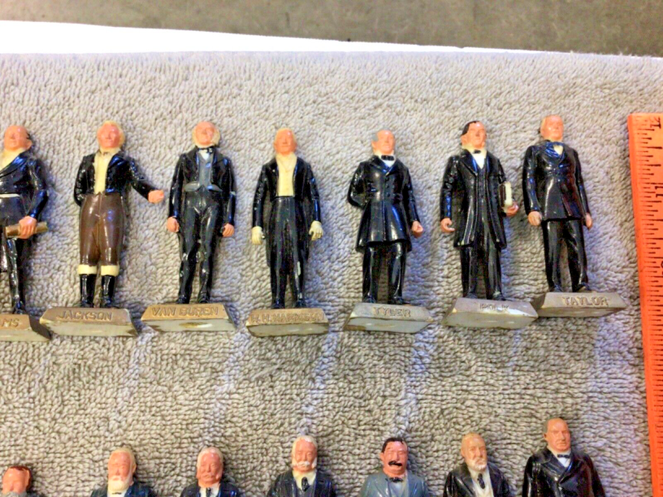 Vintage Marx president figures 37 missing #32 FDR given away by Jewel ...