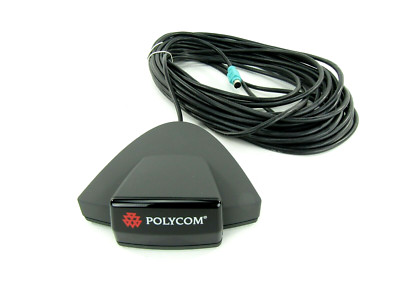 POLYCOM Microphone ViewStation MIC POD 2201-09174-003 W/ 2201-10076-001 ...