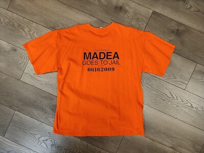 Madea Goes To Jail T-Shirt Movie Promo XL 2009 Tyler Perry Movie Stop ...