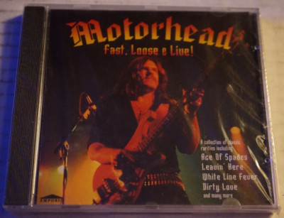 Motorhead - Fast, Loose & Live - Motorhead CD Nwe Factory Sealed Mint ...