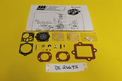 Dinli DL50 DL100 DL110 Motorcycle Carburetor Walbro WJ98 WJ99 Carb Kit ...